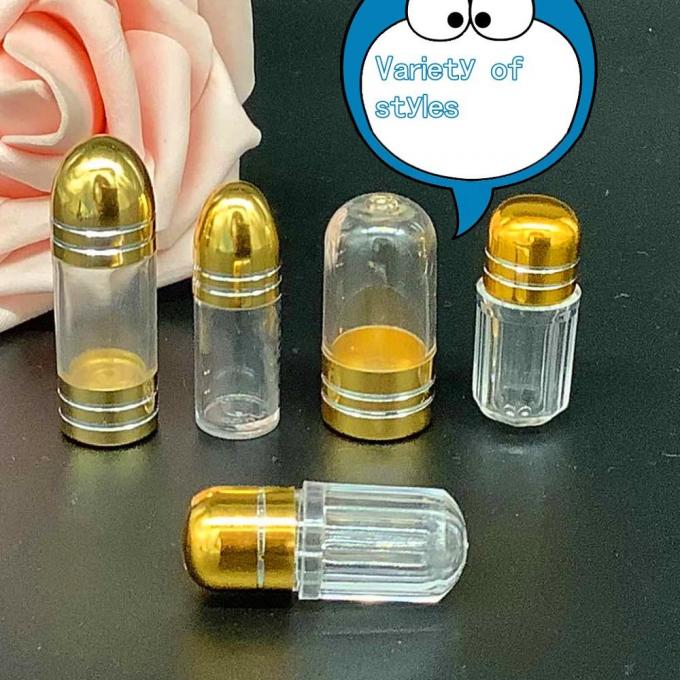 1g ขวดแคปซูลพลาสติก Pill PE Single Capsule Shells